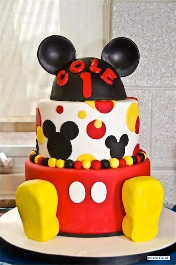 15 Bolos do Mickey Mouse Decorados